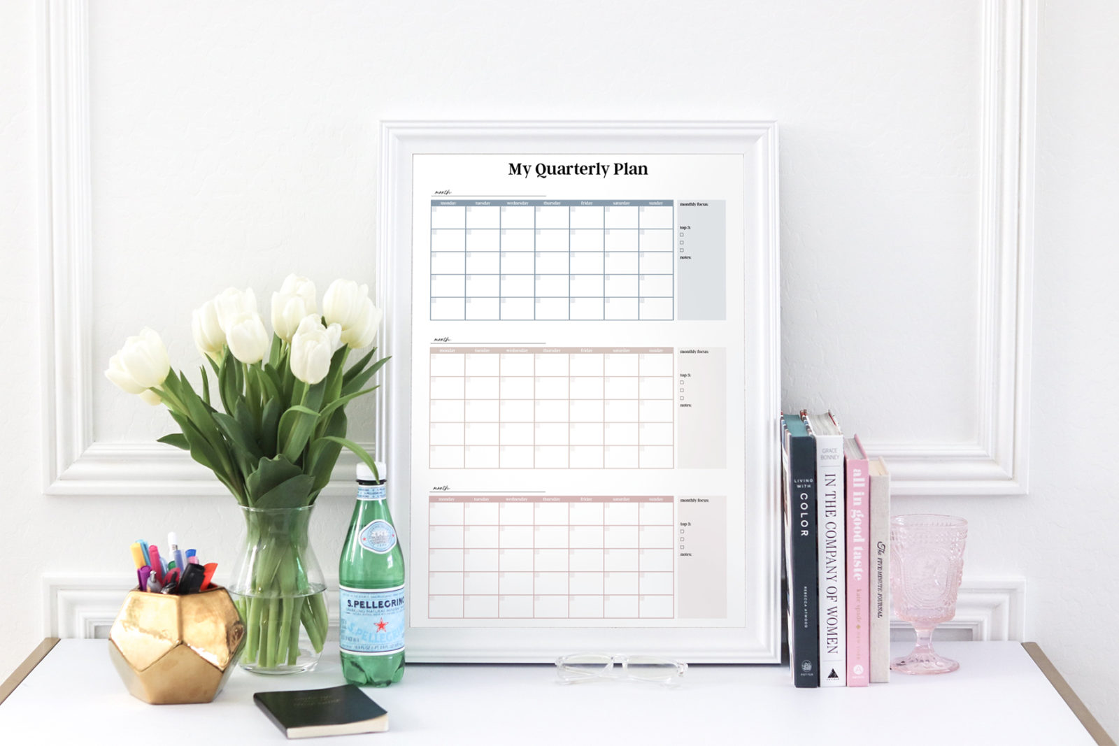 Quarterly Planning: My Step-by-Step Process || Swan Haus