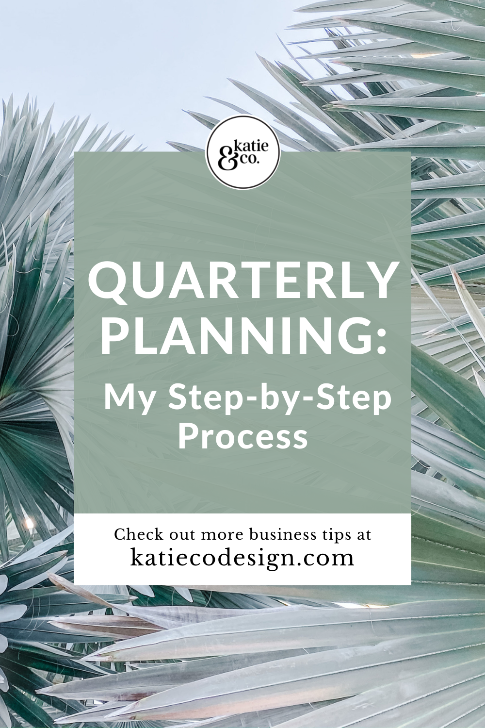 Quarterly Planning: My Step-by-Step Process || Swan Haus